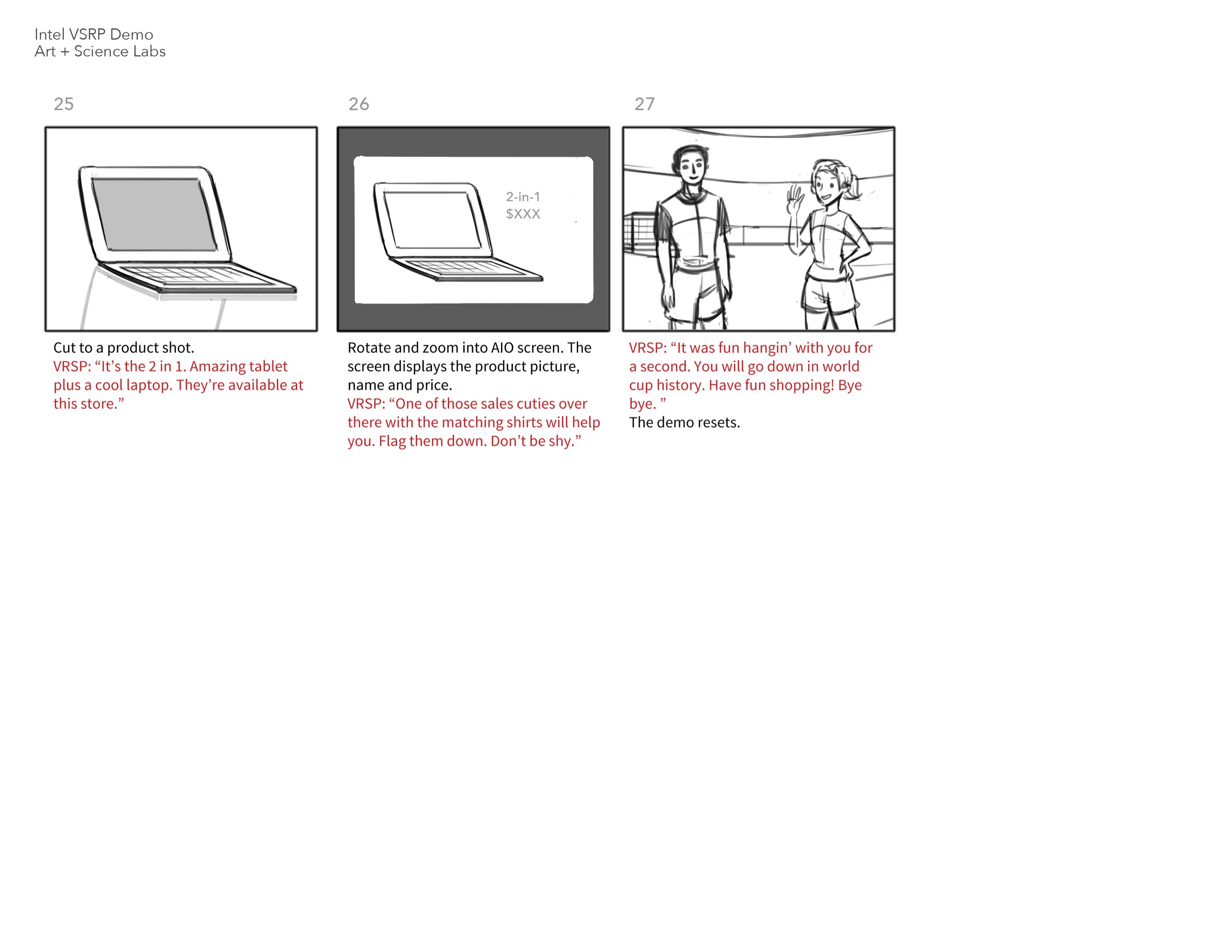 Intel Demo Storyboard – Connie Chang